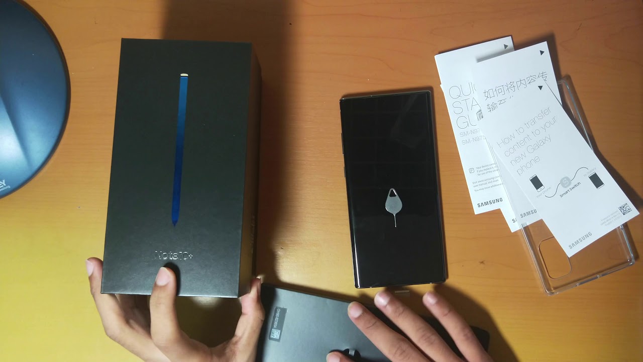 Galaxy Note 10+ Unboxing - YouTube