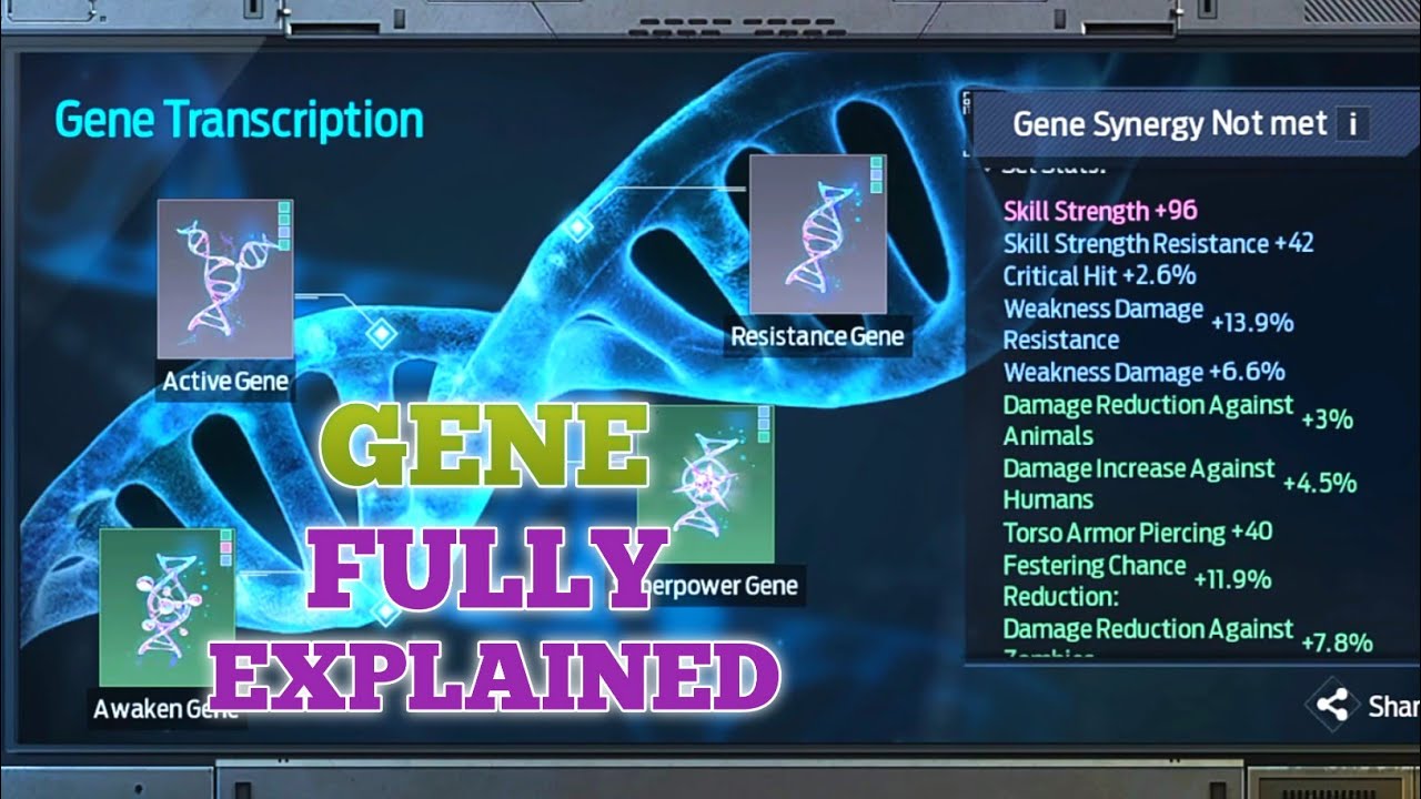 Gene Research Full Guide || All You Need To Know Fully Explained ...