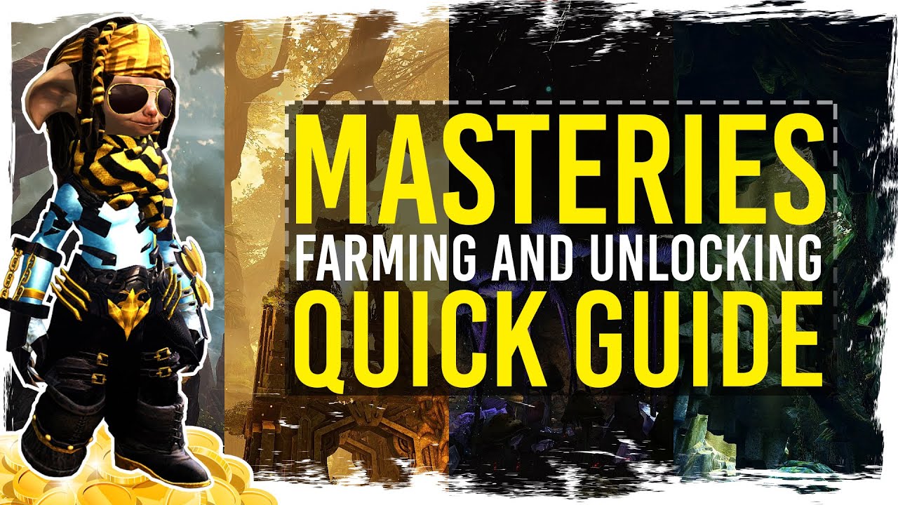 Guild Wars 2 - Quick Guide to Farm Masteries / 1080p 50fps - YouTube