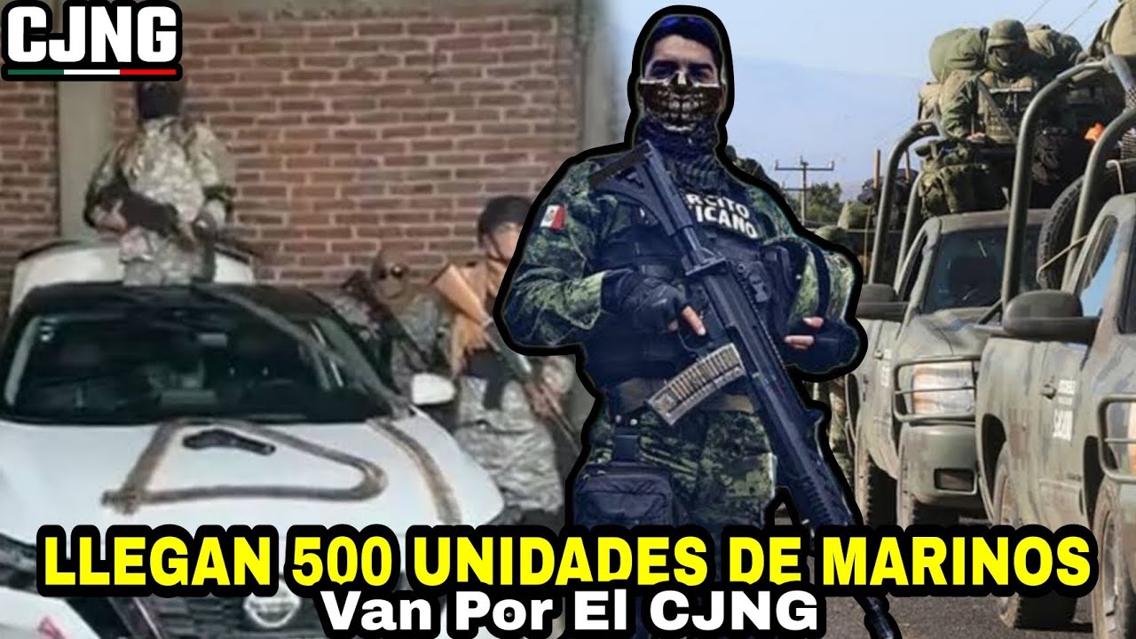 🚨¡se Filtra Video Tras Convoy Del Cjng Llegan 500 Militares Para