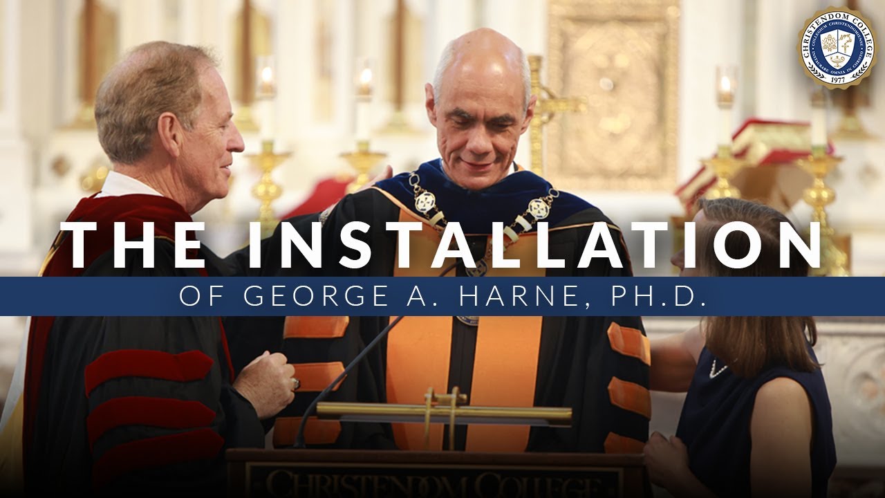 The Presidential Installation of George A. Harne, Ph.D. - YouTube