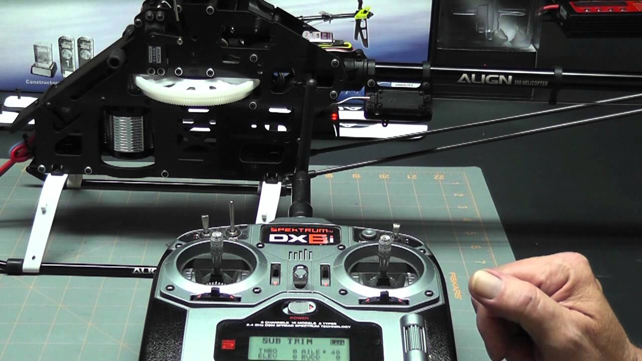 Trex 500 E - Electronics and Setup #3 - YouTube