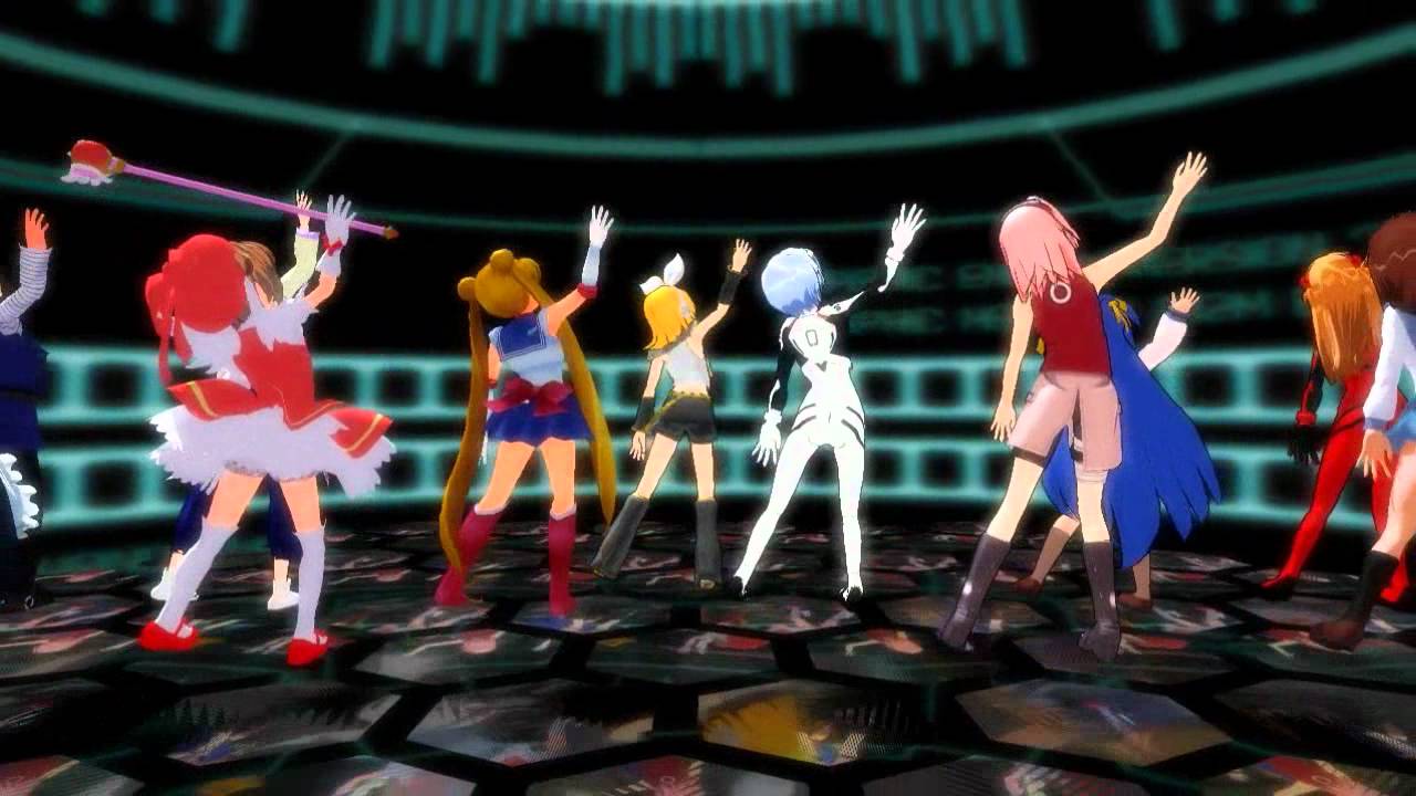 MMD Anime Girls - Kokoro - YouTube