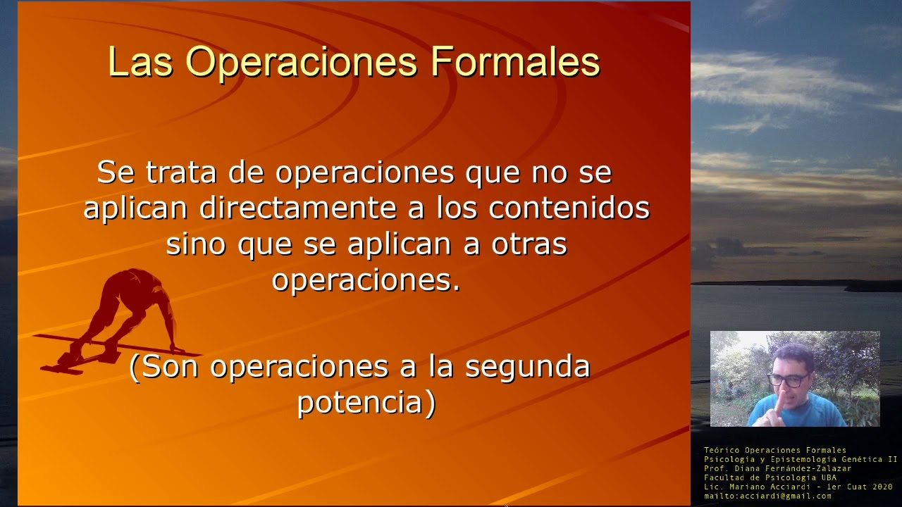 Teórico de las Operaciones Formales en la teoría Piagetiana - YouTube