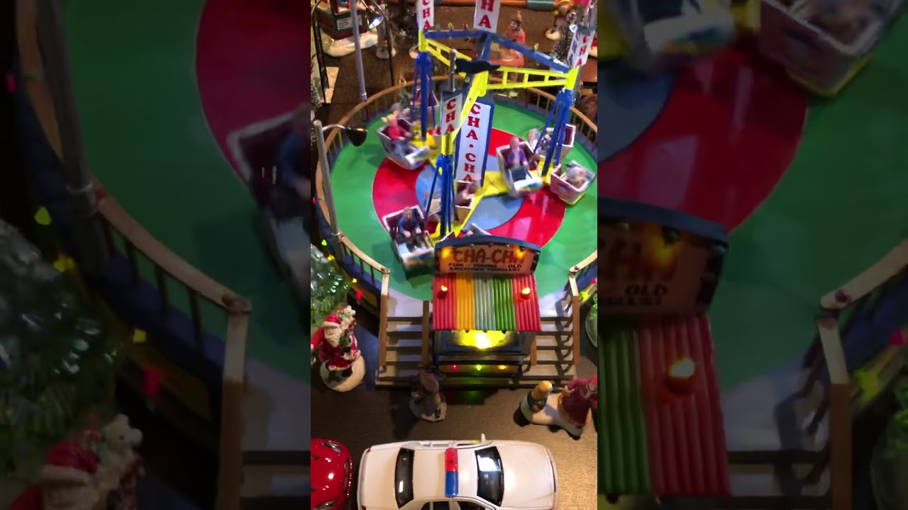 Lemax Cha Cha ride - YouTube