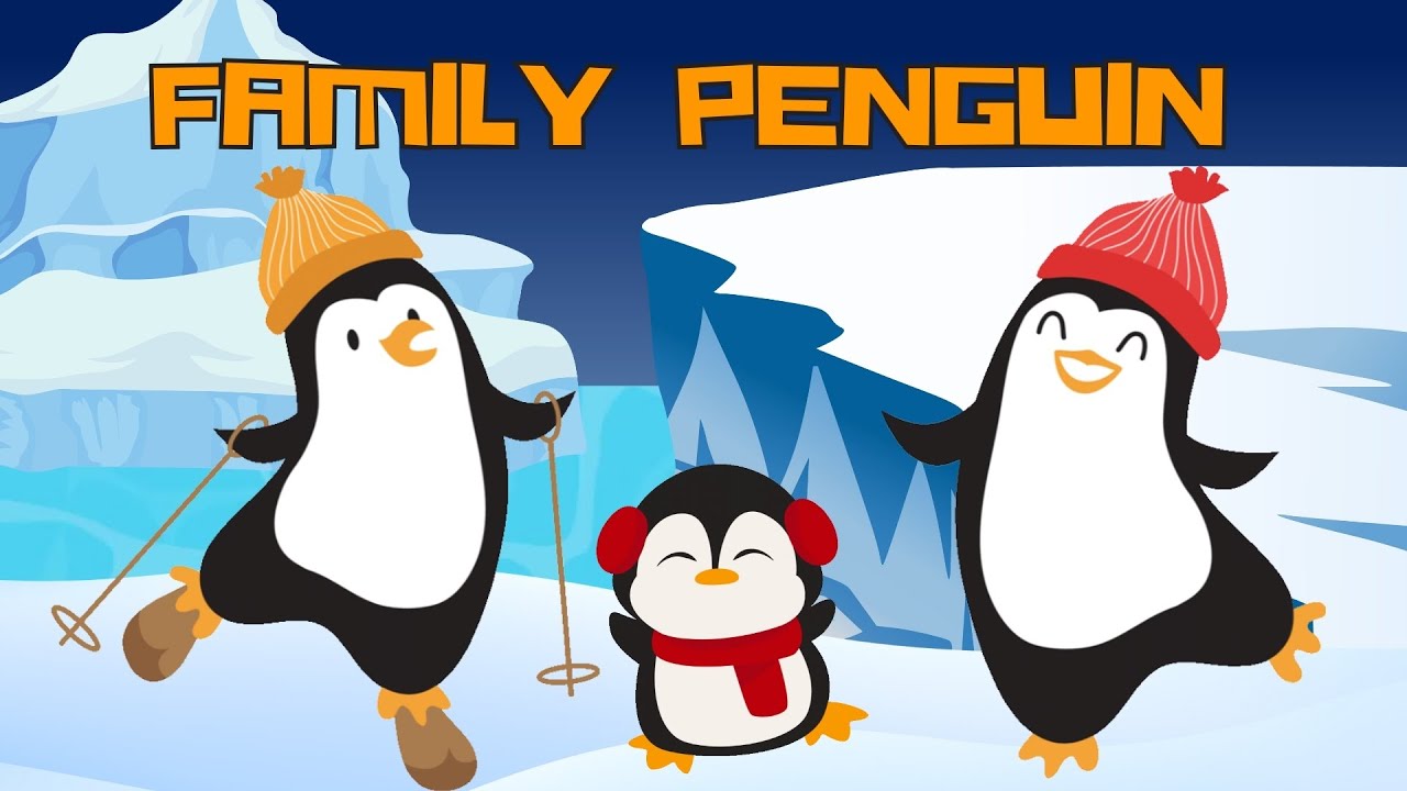 Happy Penguin Family Song for Kids | Fun and Easy Sing-Along Penguin ...