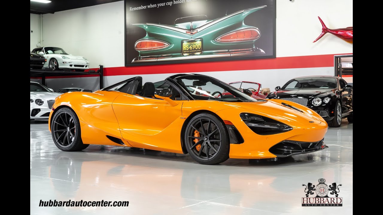 2020 McLaren 720S Performance - Electrochromic Roof - Papaya Spark ...