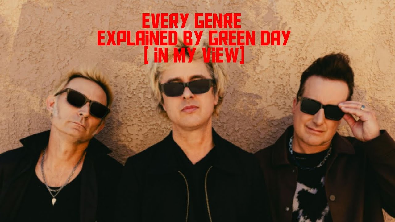 Every genre explained by Green Day ( In my view) - YouTube