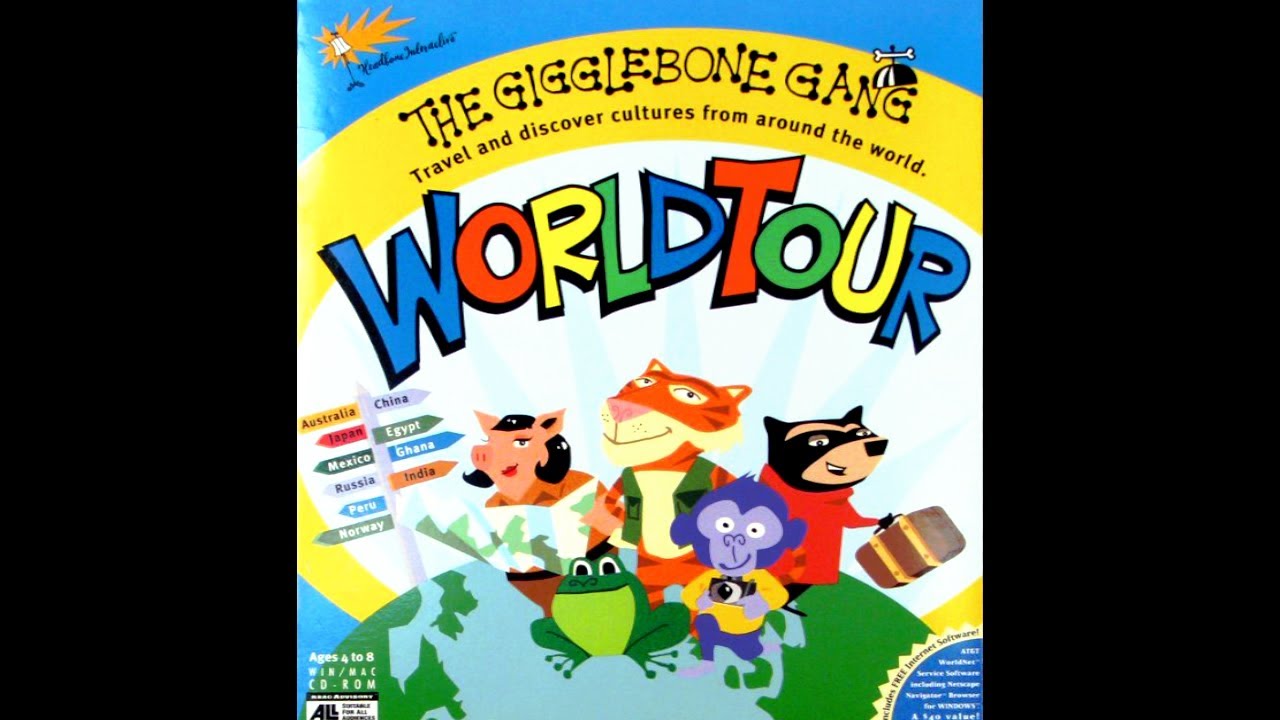 The Gigglebone Gang: World Tour (PC, Windows) [1996] longplay. - YouTube