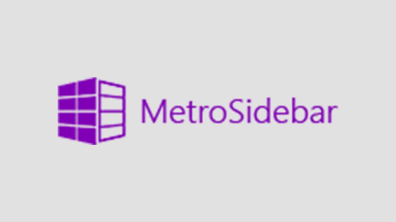 MetroSidebar : The Comeback of Sidebars in Windows 8? - YouTube