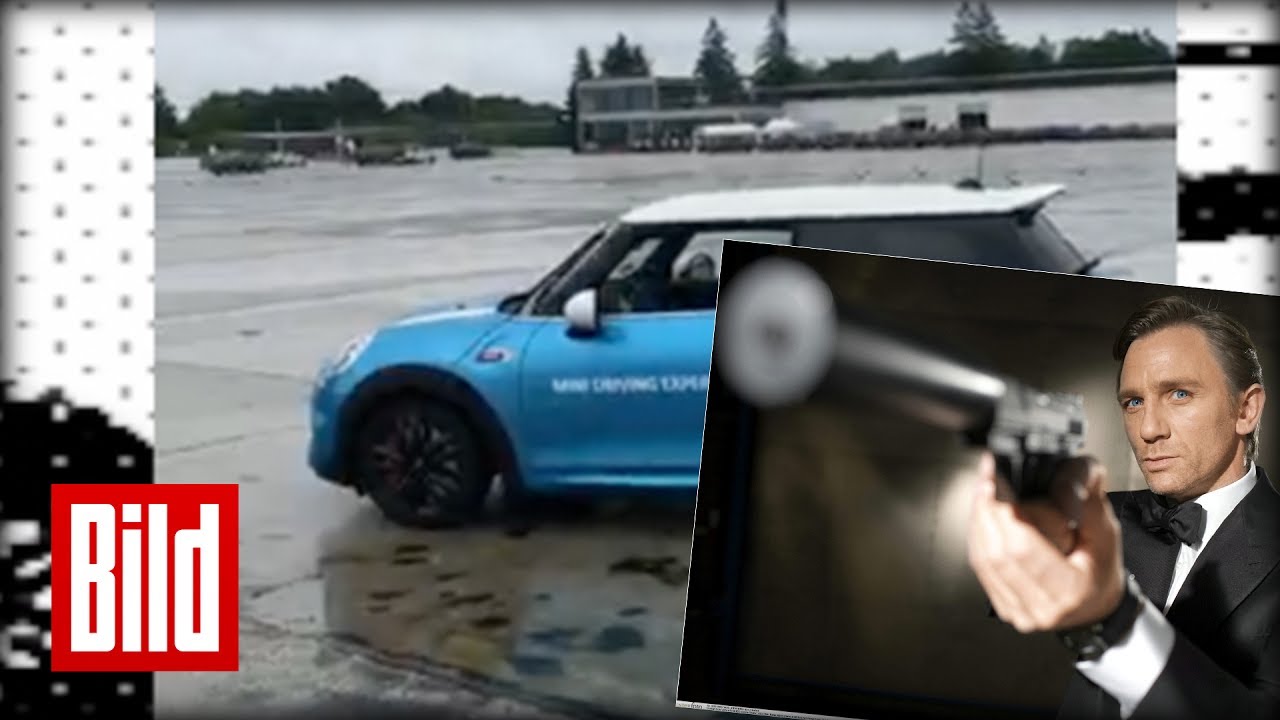 Wie James Bond - Agenten-Auto-Training - YouTube