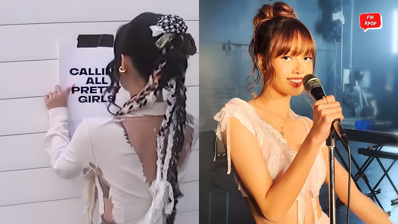 Jennie Calls All "Pretty Girls" and Lisa Shows "So Kiss Me" Clip - YouTube