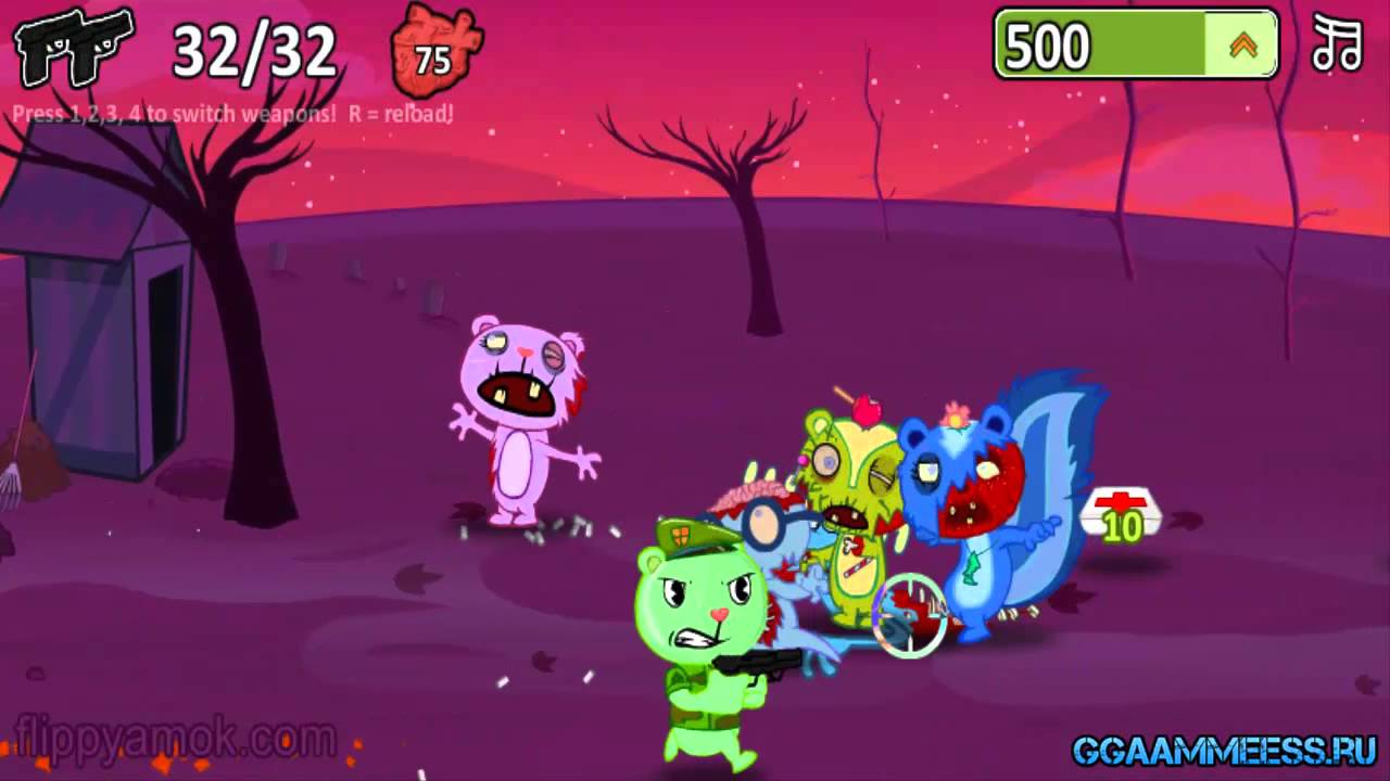 Игры для мальчиков Счастливые лесные друзья после ярости After Amok ...