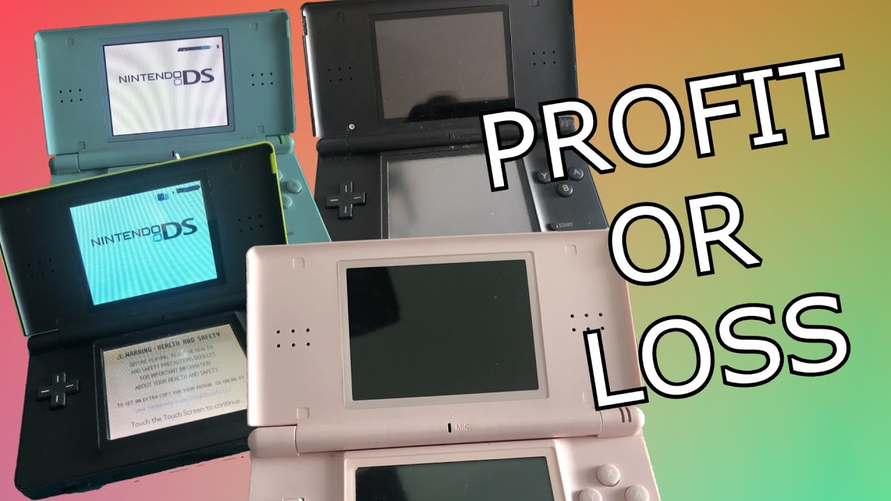 10 Broken DS Lites Part 2 - The final 4 and did I make my money back ...