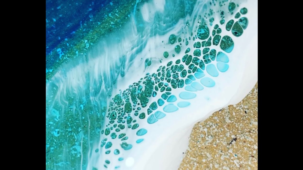 Quick and easy Ocean Pour. - YouTube