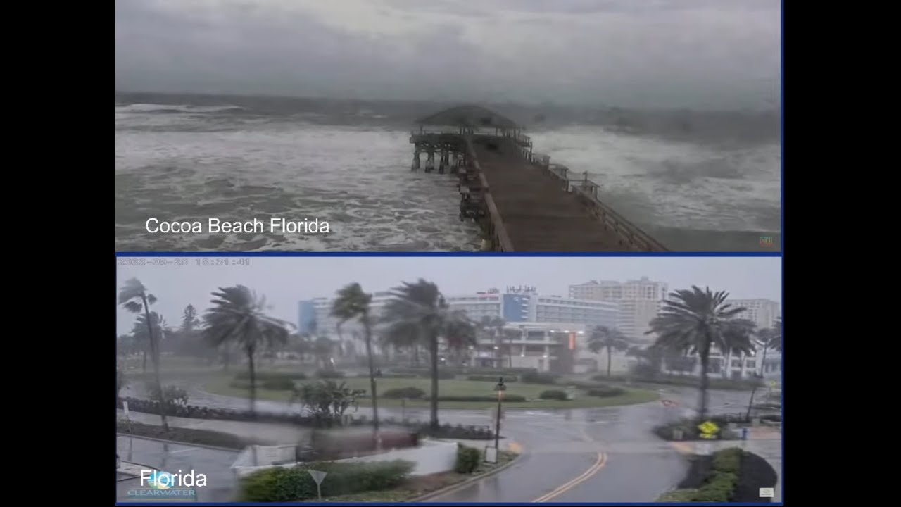LIVE Stream Hurricane Ian Coverage 9/29/22 - The Aftermath LIVE cams ...