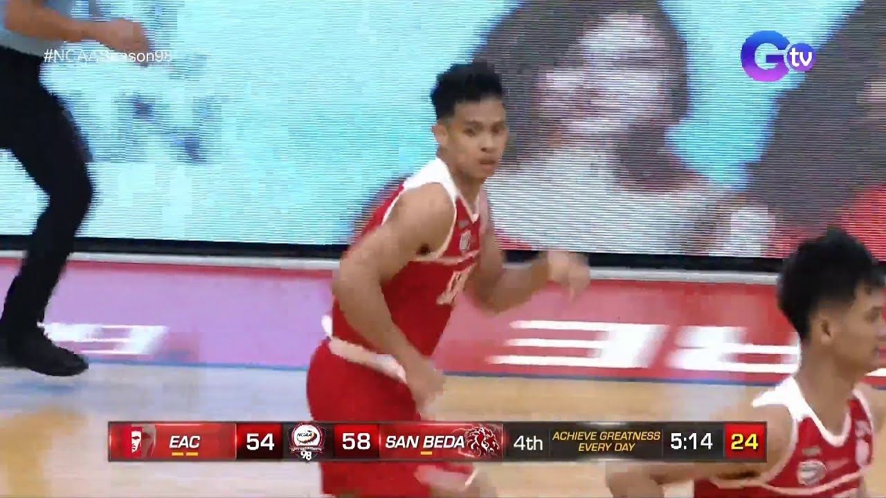 What a game by Tony Ynot! 21 points for the San Beda forward! # ...