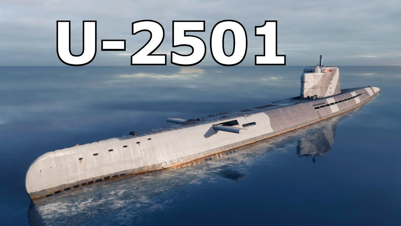 U-2501. Немецкая подводная лодка. Говорят, Gato имба. А что насчет вот ...