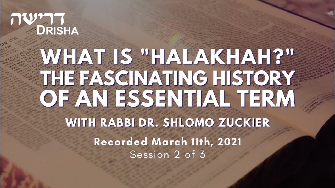What is “Halakhah”? The Fascinating History of an Essential Term, Part ...