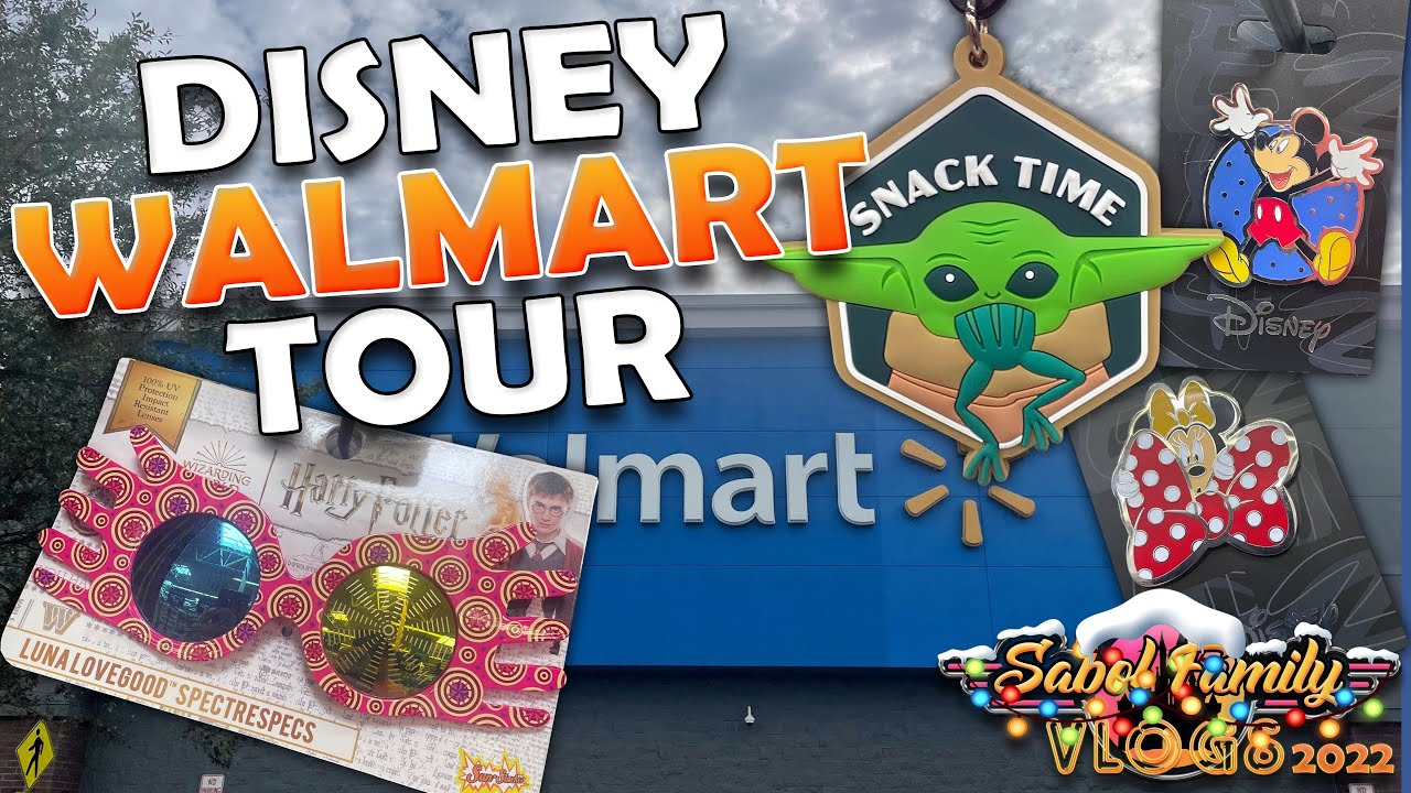 DISNEY WALMART Minutes From Walt Disney World | SHOP WITH ME! Unique ...