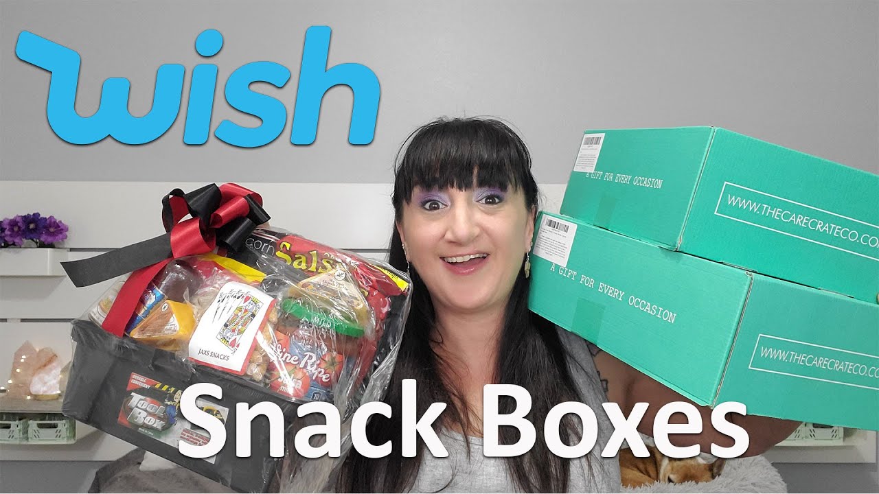Testing Out Snack Boxes From WISH | Subscription Box Without The ...