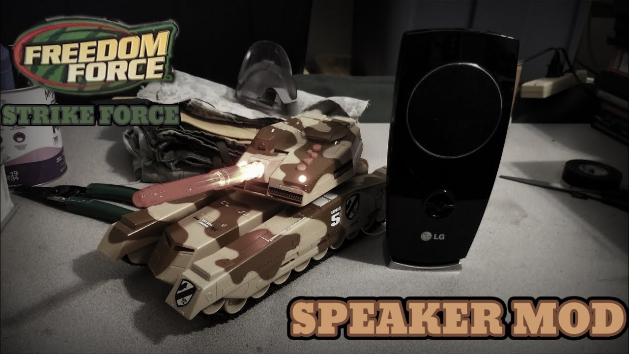 Speaker Mods | 2011 Freedom Force Strike Force Tank - YouTube