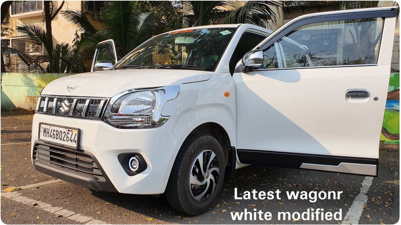 Latest wagonr white Modified|📞9820187037|📞9833986482 - YouTube