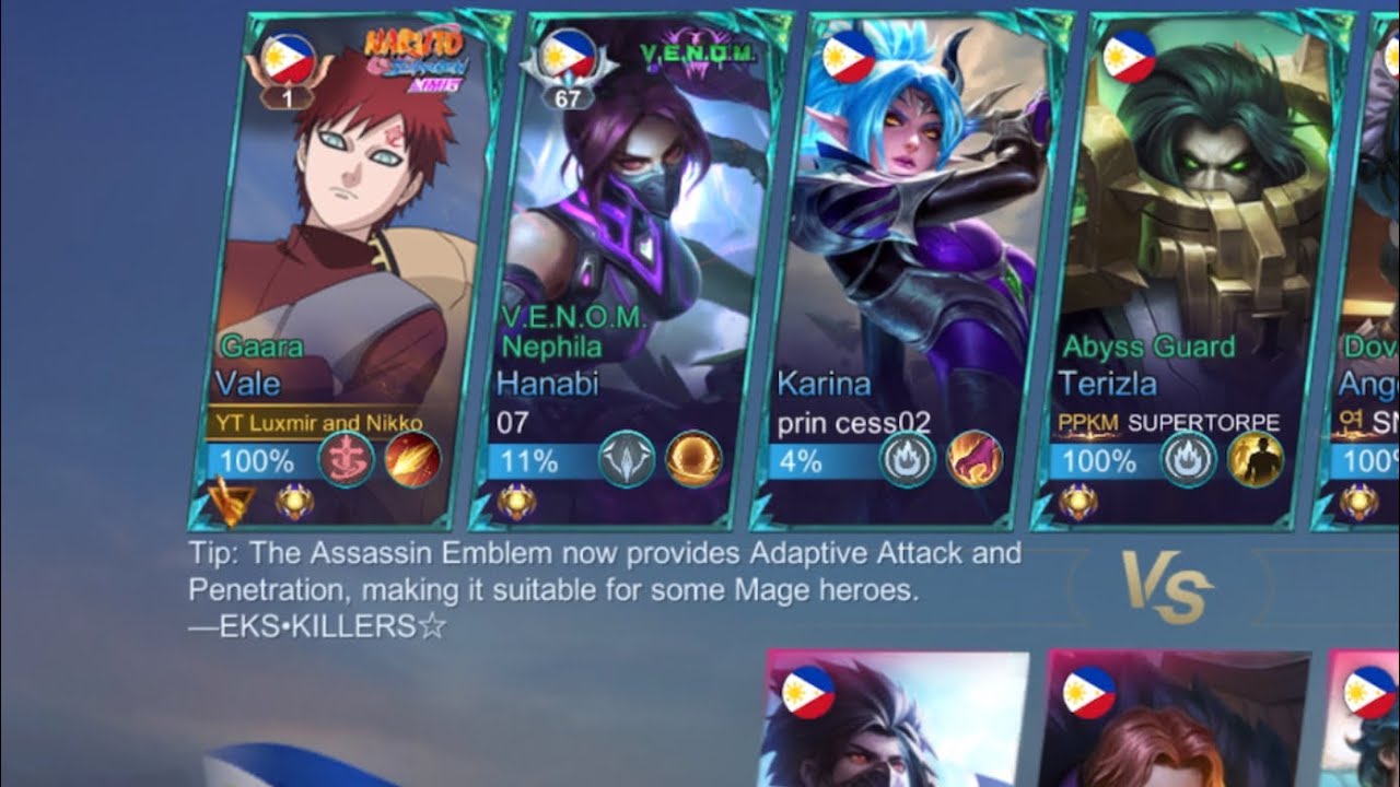 TOP GOD NO. 1 GAARA / VALE IS THE MVP IN THIS GAME | MOBILE LEGENDS ...