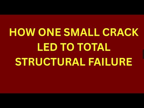 How One Small Crack Led to Total Structural Failure - YouTube