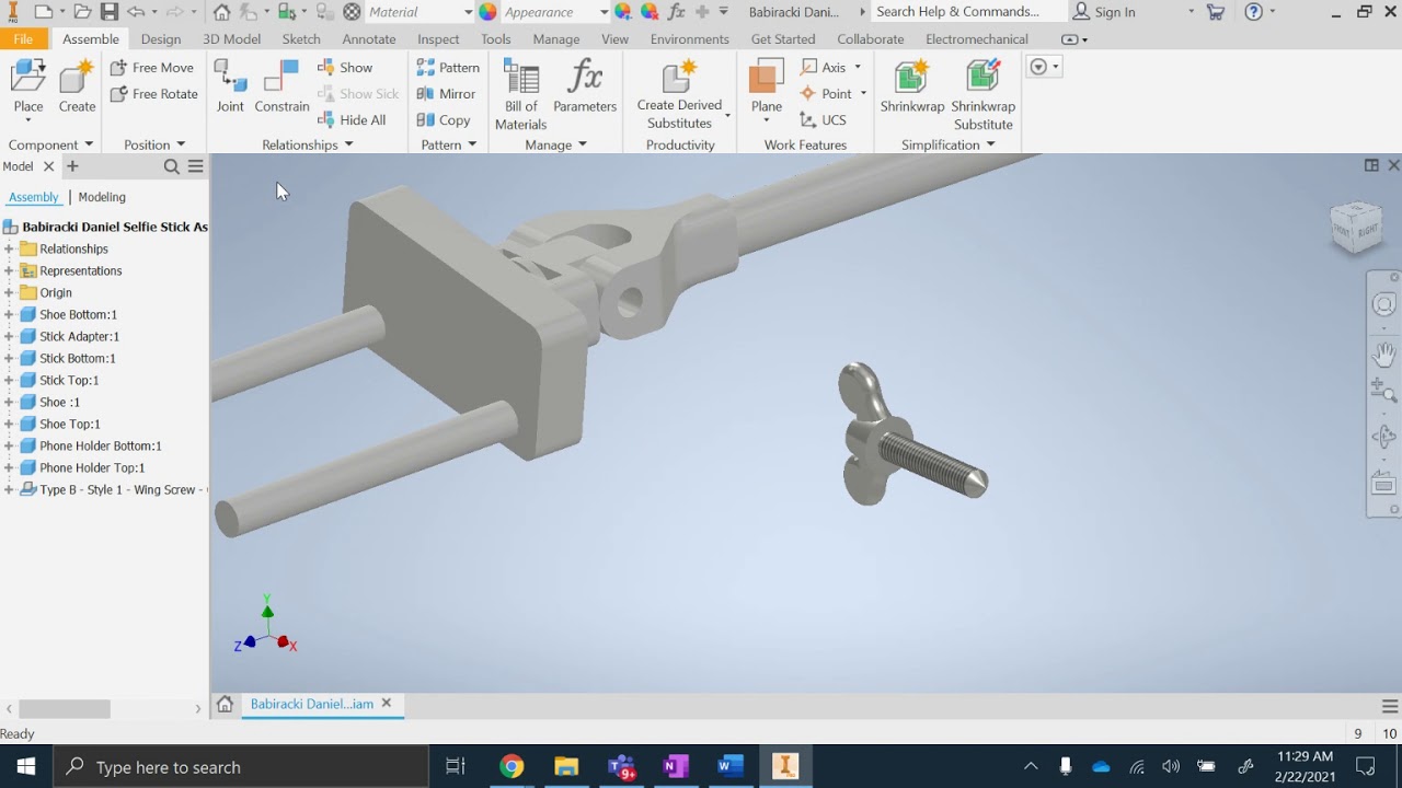 Selfie Stick Assembly Video Part 4 - YouTube