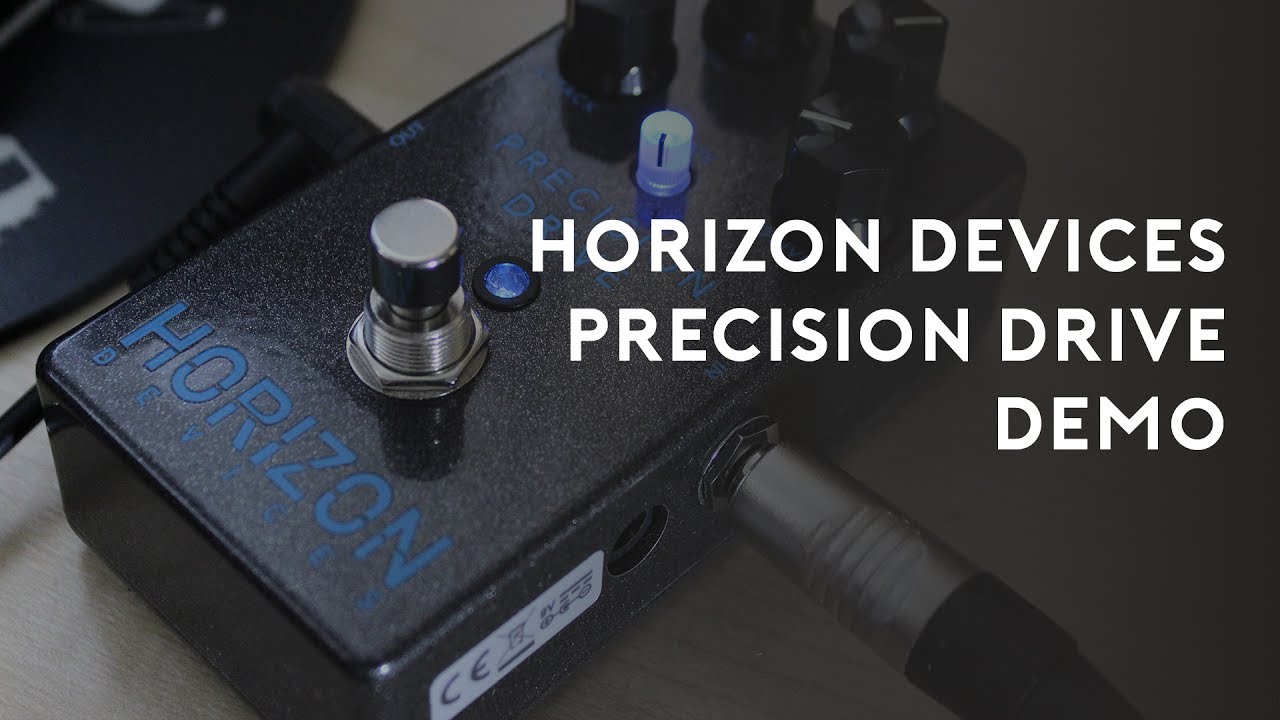 Horizon Devices - Precision Drive (Guitar Pedal Demo // 7 String Guitar ...