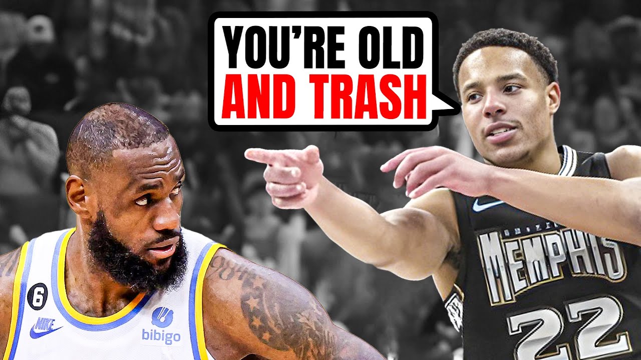 Just Don't Trash Talk LeBron (Times when LeBron Went OFF) - YouTube