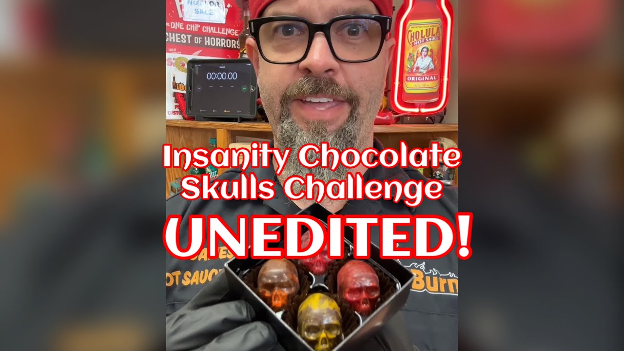 Insanity Chocolate Skulls Challenge Unedited! - YouTube