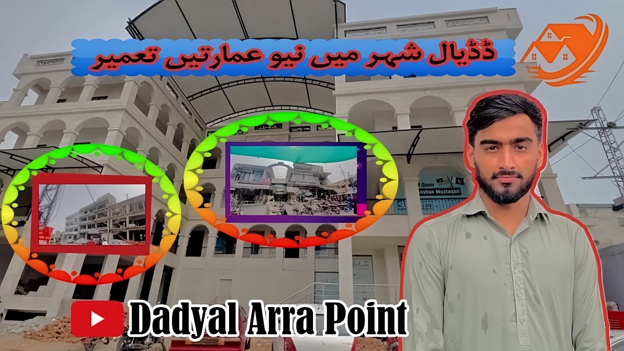 Construction of New Buildings in dadyal | Very Beautiful Buildings ...