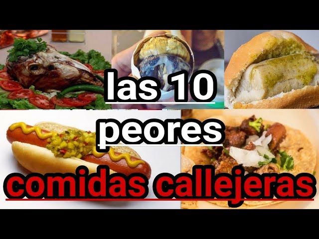 Las 10 Peores Comidas Rápidas
