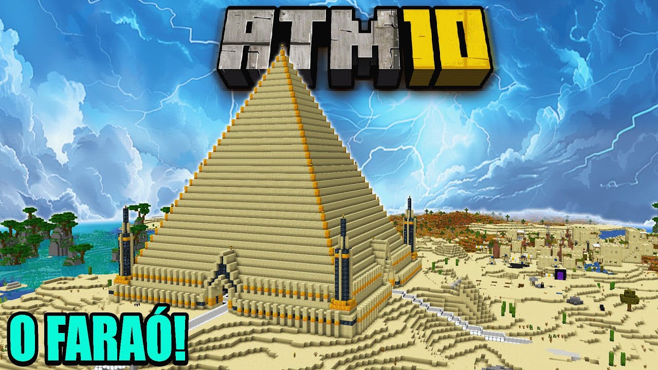 MINHA NOVA BASE NO ATM FICOU INCRÍVEL! - #ATM10 EP 40 - YouTube