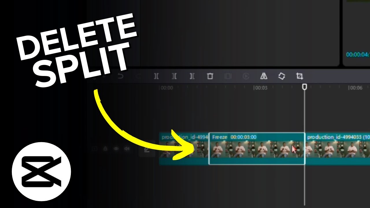 How To Delete a Split in CapCut - YouTube
