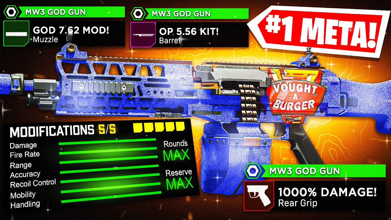 NEW GOD LMG META 💥 #1 TAQ EVOLVERE CLASS SETUP in MW3 UPDATE! (Best Taq ...