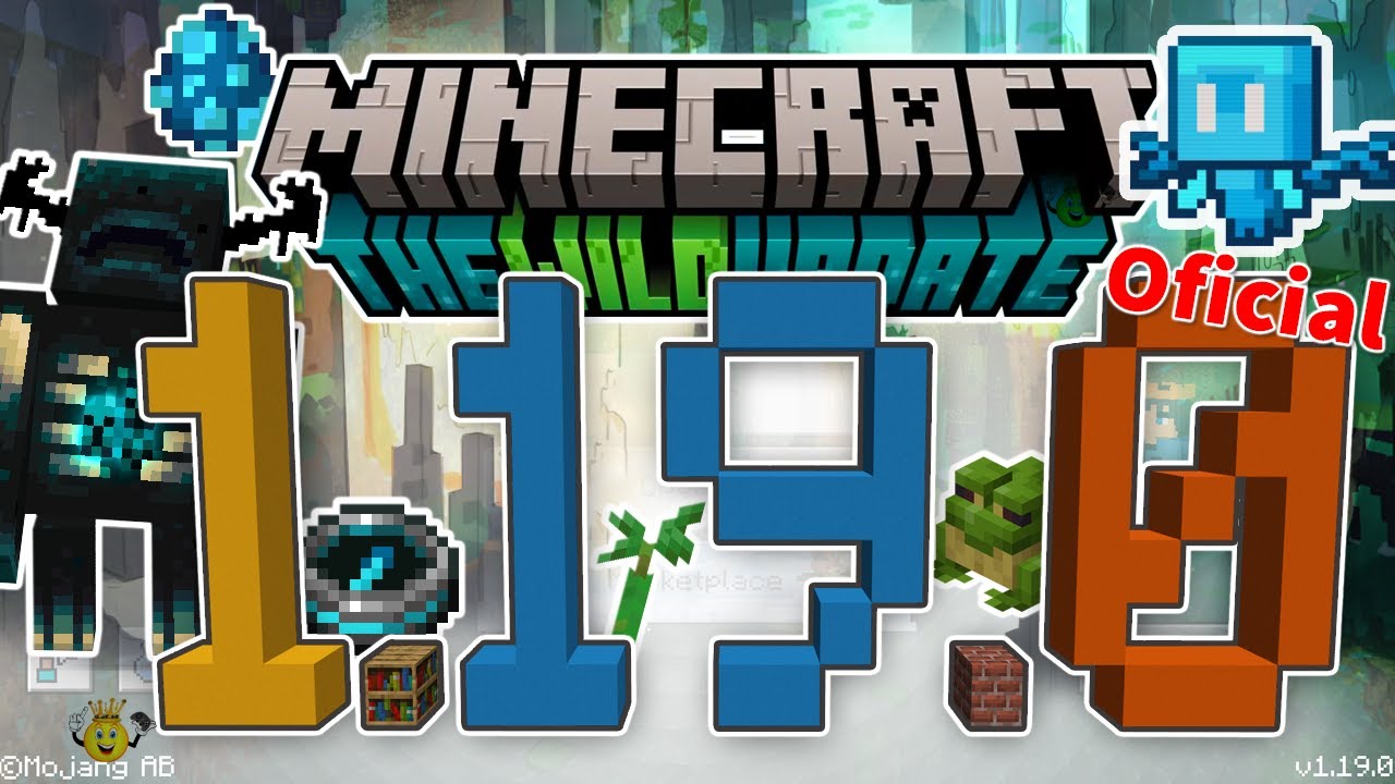 ⭐Tudo que Chegou no Minecraft 1.19.0 Oficial A Atualização Selvagem🐸🦋 ...