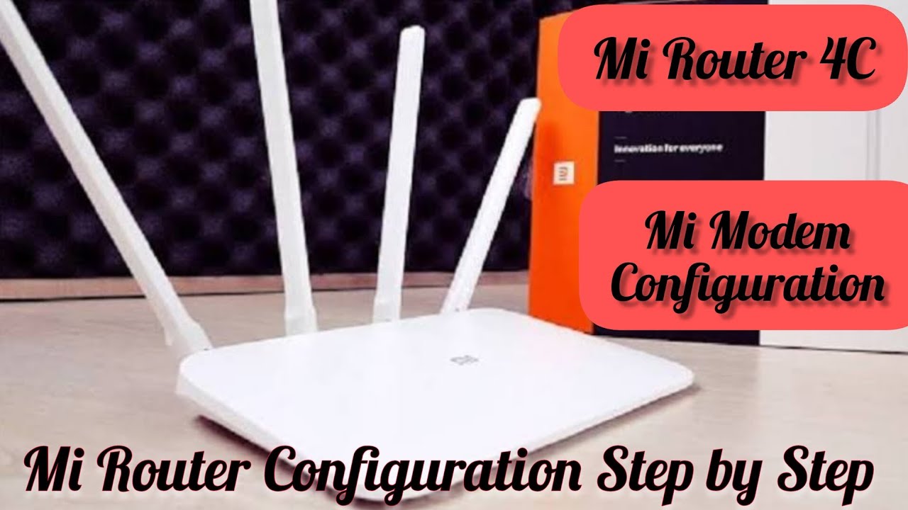Xiaomi Mi 4C Router Configuration Setup || MI Router 4C Configuration ...