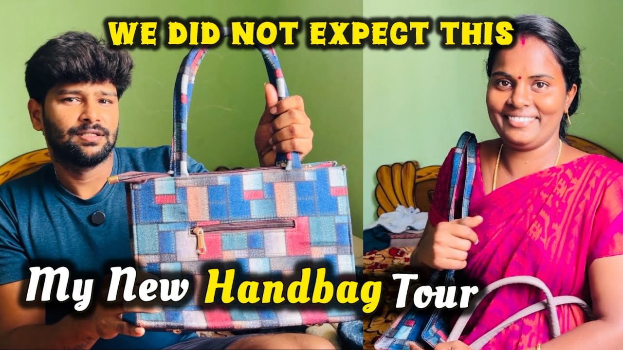 😂 நாங்க வாங்குன புது handbag எப்புடி இருக்கு 😂 | #vlog #funny #comedy ...
