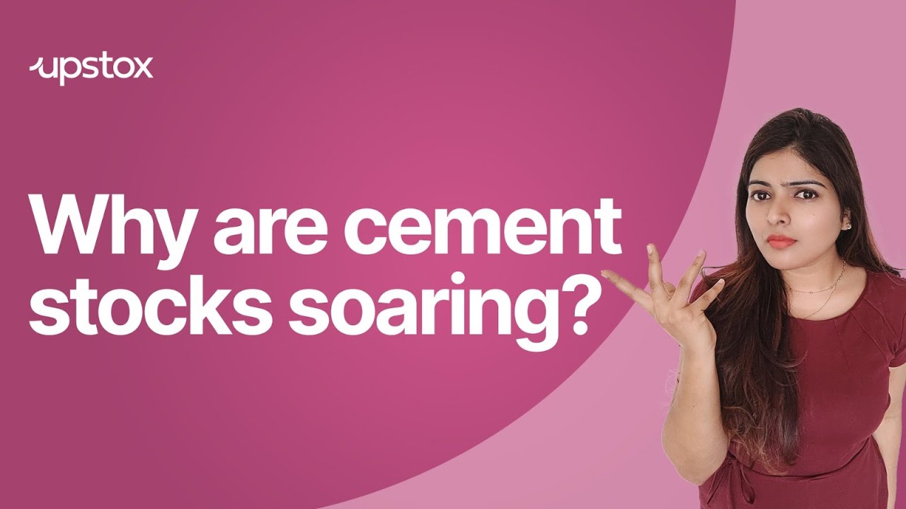 Top cement stocks surge up to 10%. Here’s why. - YouTube