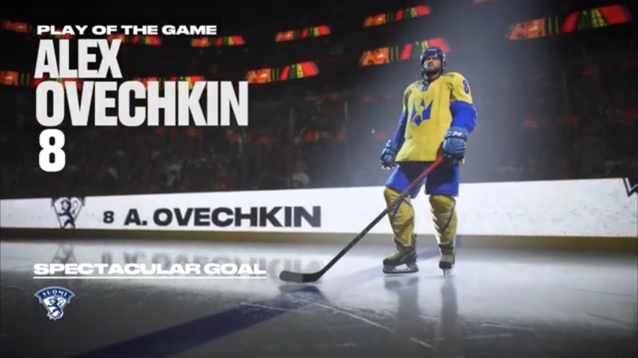 NHL 24 HUT Play of the Game - Alex Ovechkin (PS5) Spectacular Goal # ...