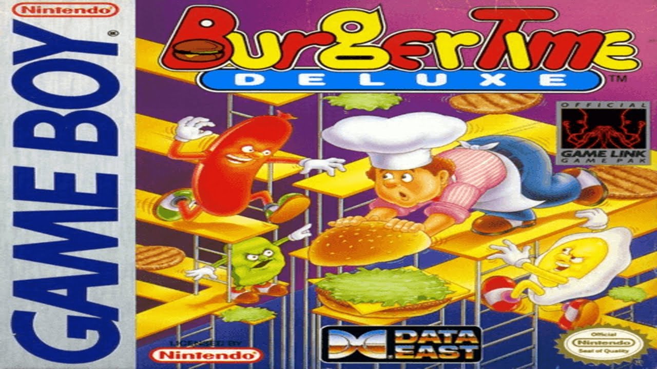 BurgerTime Deluxe - Nintendo Game Boy - YouTube