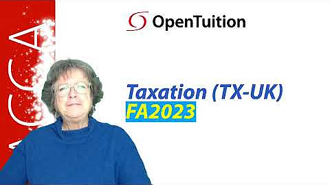 ACCA TX UK FA2023 - YouTube