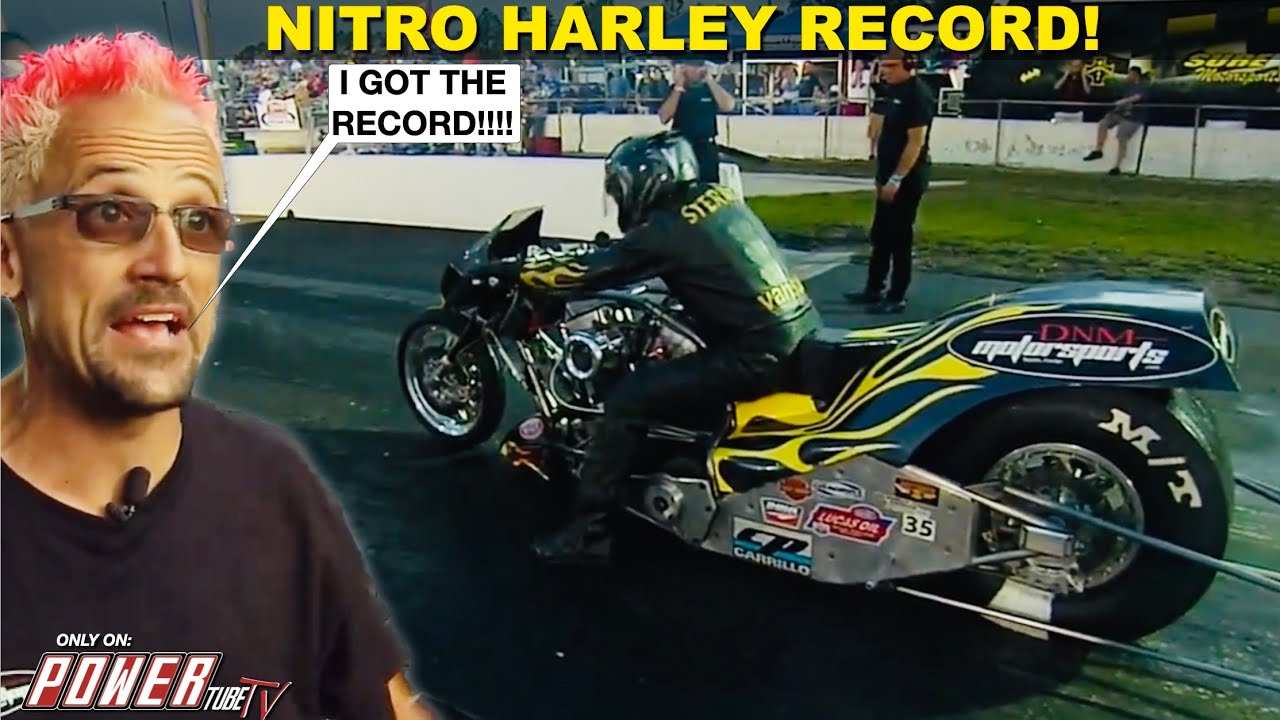 NITRO JAM TV - World's Fastest Nitro Harley...Can He Keep The Record ...