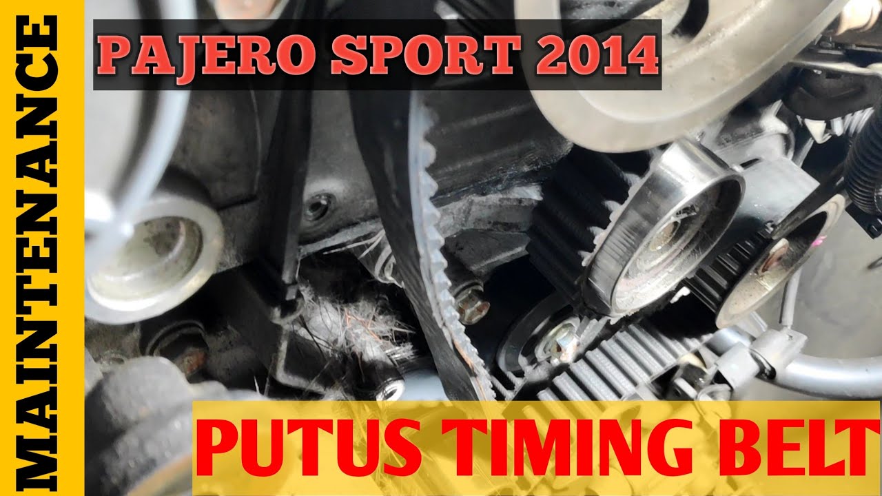 MASALAH PAJERO SPORT | TIMING BELT PUTUS | GT AUTO - YouTube