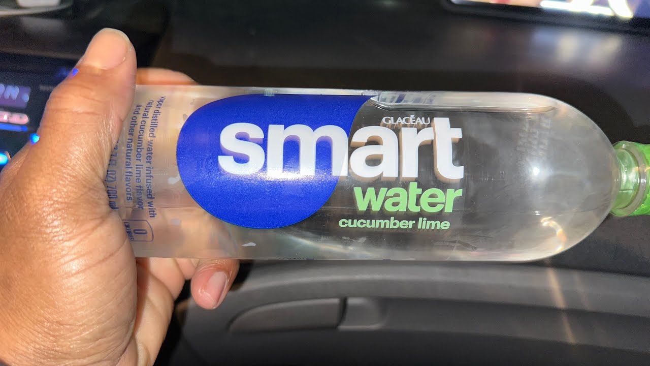 Glaceau Smart Water Cucumber Lime Taste Test - YouTube