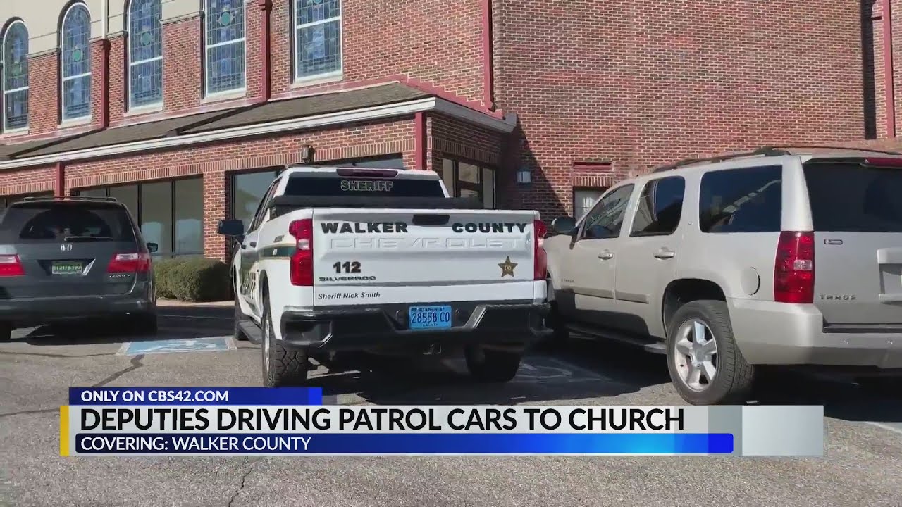 WCSO Deputies driving patrol cars to church - YouTube