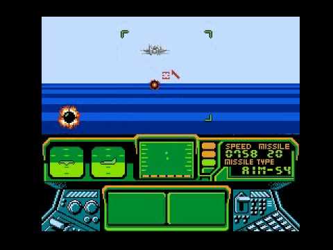 NES Top gun 2 - mission 1 gamegenie - YouTube